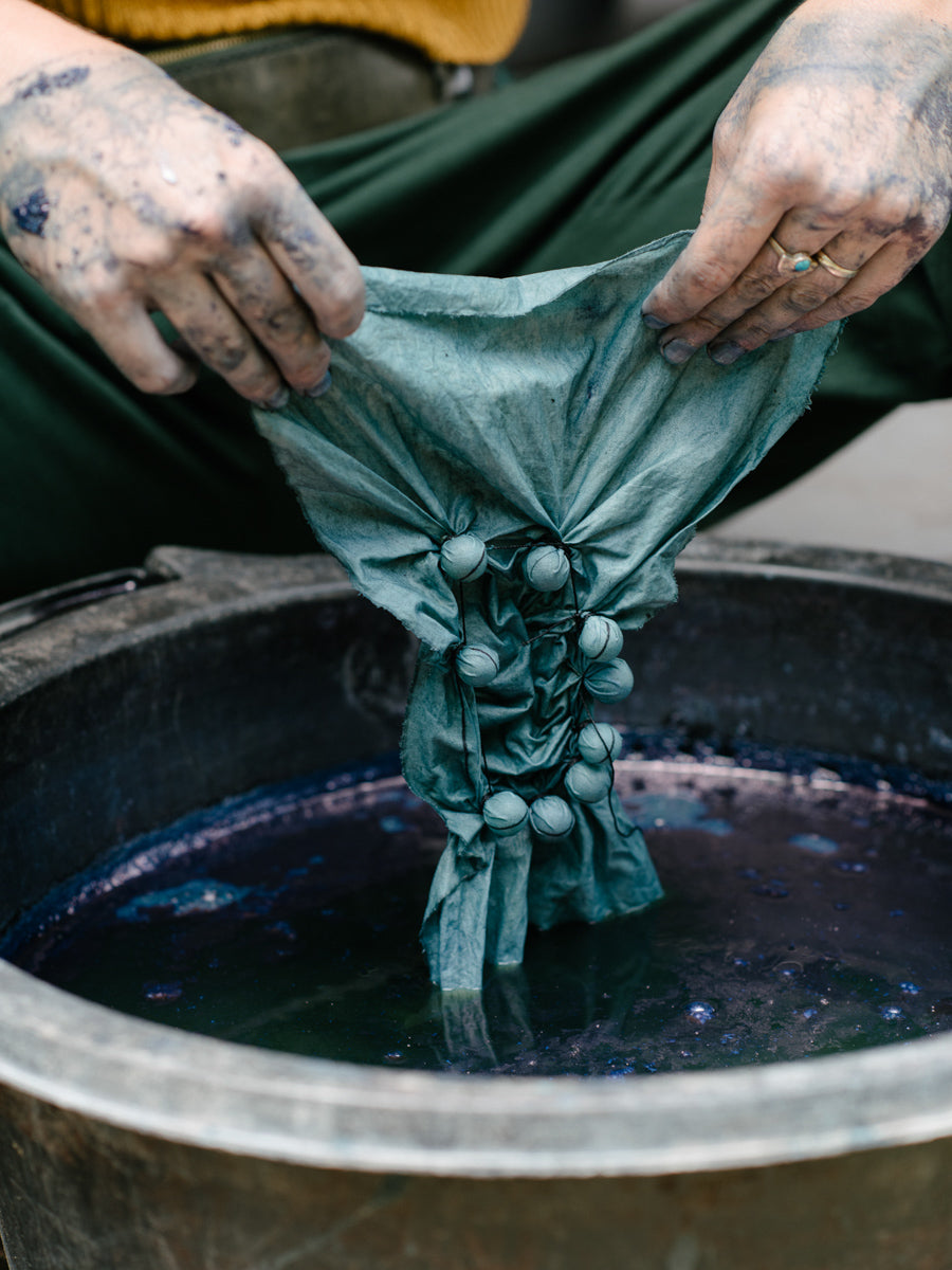 Indigo Tie Dye Class – Threads of Life Studio